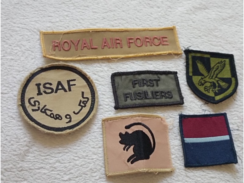 ISAF ROYAL AIR FORCE UK VELIKA BRIANIJA LOT AMBLEMA