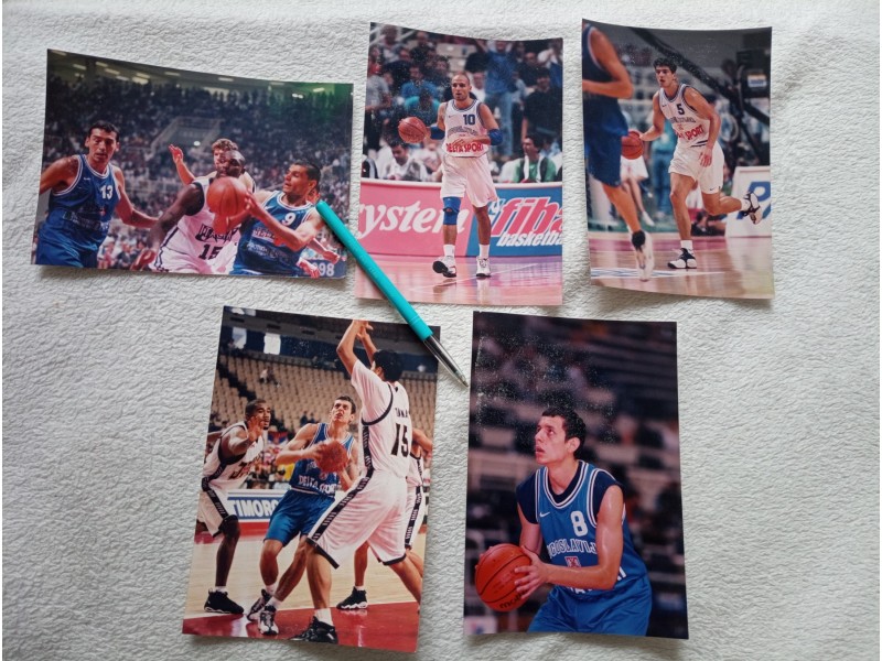 lot fotografija kosarkasi Srbije 1990e reprezentacija