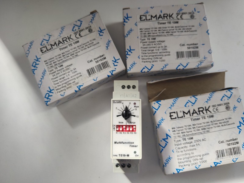 TAJMER TE 19M MULTIFUNKCIONALNI 24-230V