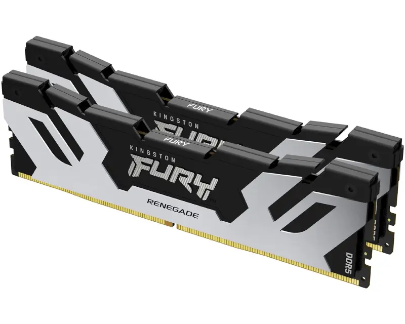 KINGSTON DIMM DDR5 96GB (2x48GB kit) 6000MT/s KF560C32RSK2-96 FURY Renegade Silver/Black XMP