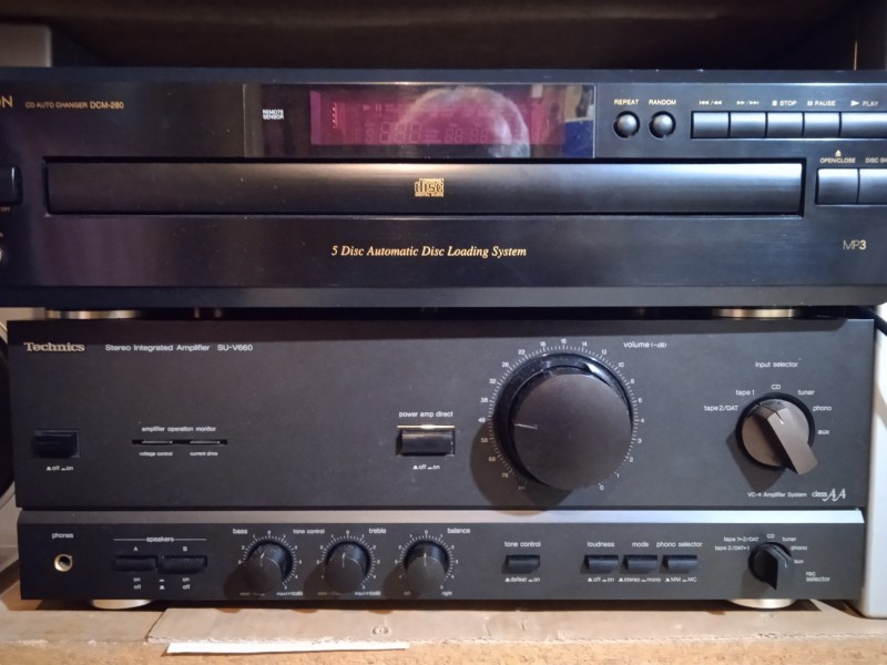 Technics SU-V660 Stereo Integrated Amplifier