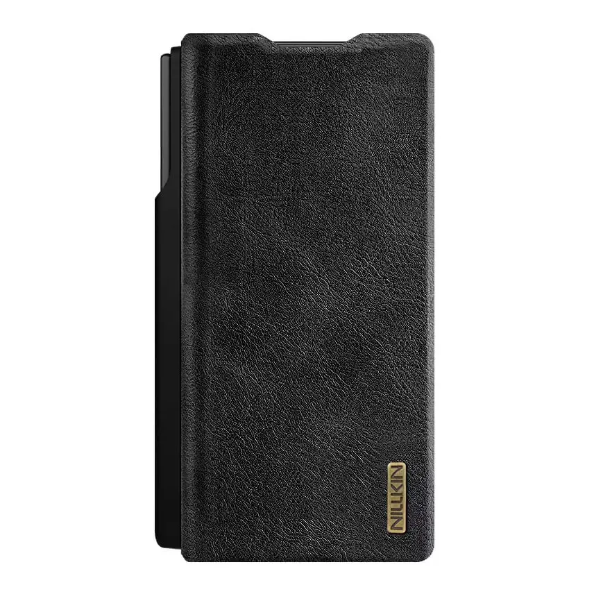 Maska Nillkin Qin Pro Leather za Samsung F966B Galaxy Z Fold 7 crna (with pen)