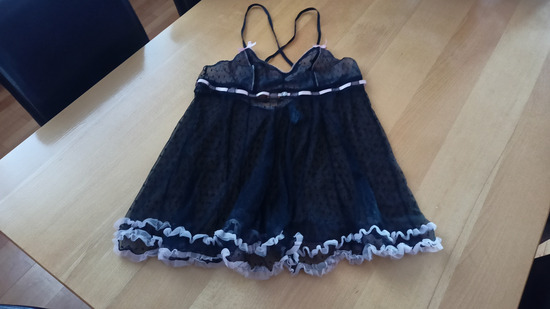 sexy kraća spavćica od til čipke