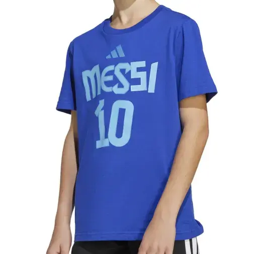 Adidas Majica za dečake Y MESSI N&N G T, Plava