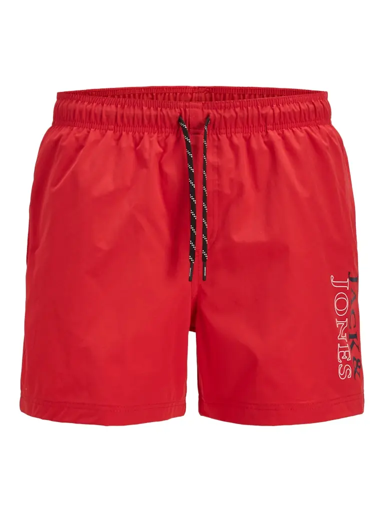 Jack & Jones Junior Šorts za kupanje za dečake 12273841, Crveni