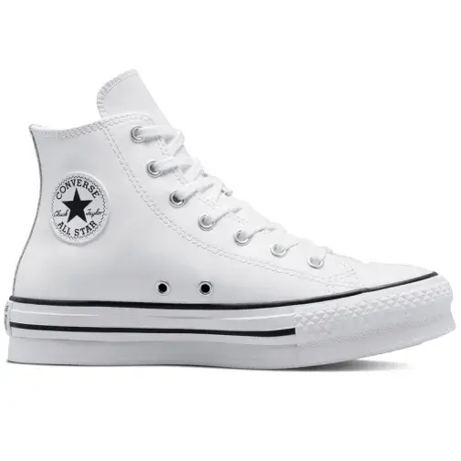 CONVERSE Ženske patike CHUCK TAYLOR ALL STAR EVA LIFT LEATHER Bele