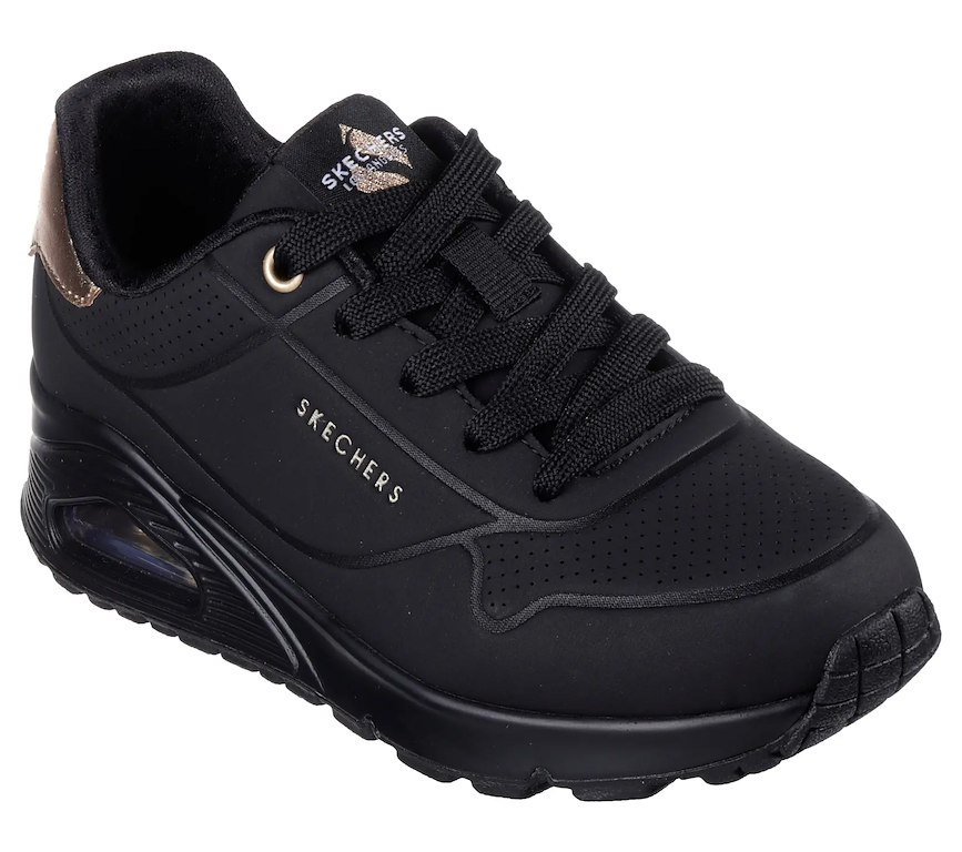 Skechers Patike za devojčice Uno Gen1 - Shimmer Away, 310545L-BBK, Crne