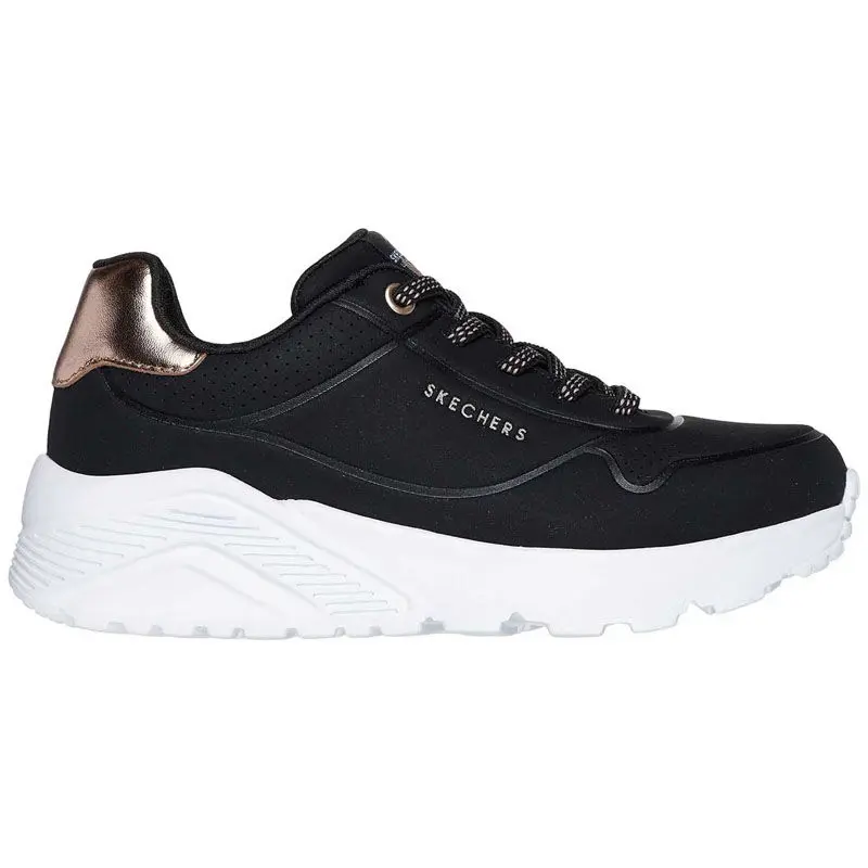 Skechers Patike za devojčice Uno Lite-Metallic Mode, 310384L-BLK, Crne