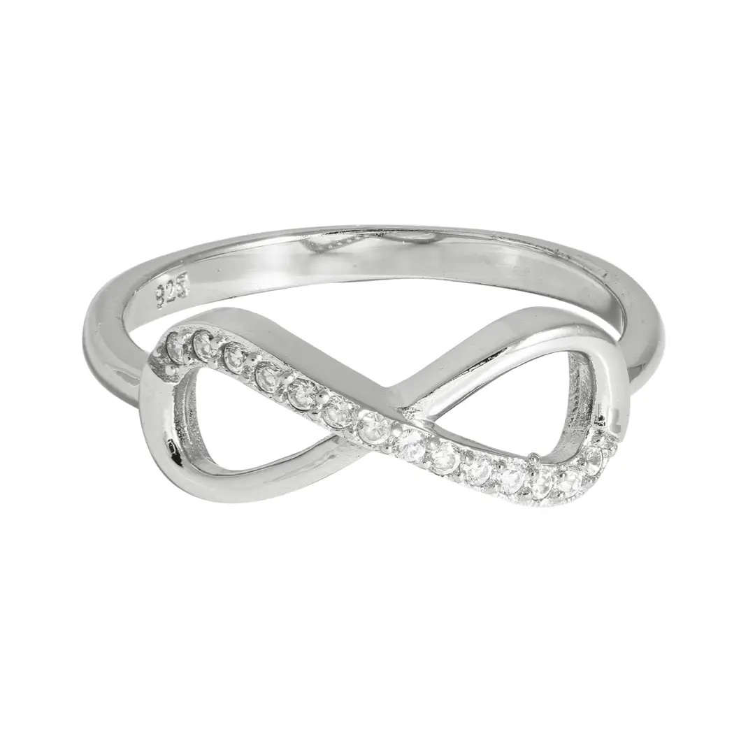 J&B JEWELLERY Srebrni prsten 925 16 mm - 00000139