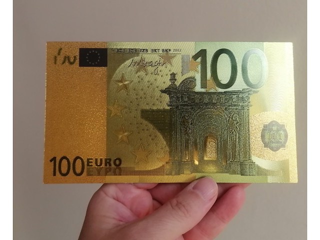 Zlatna novčanica 100eura- aktivatorza novac