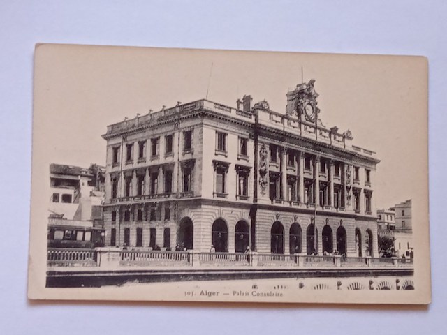 Alžir - Algeria - Afrika - Palata - Palais Consulaire -