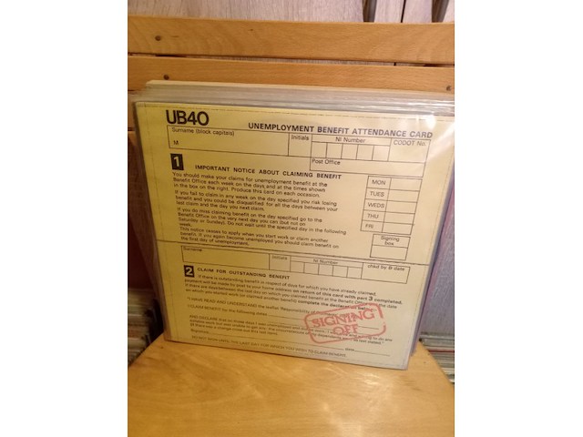 UB40 – Signing Off 2 lp