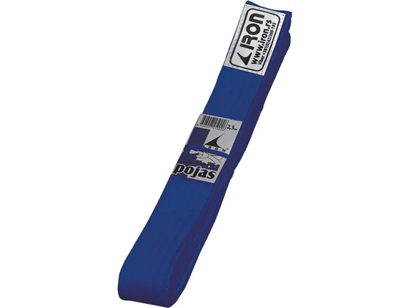 Plavi pojas 240cm Iron Sport - pojas plavi za borilačke sportove