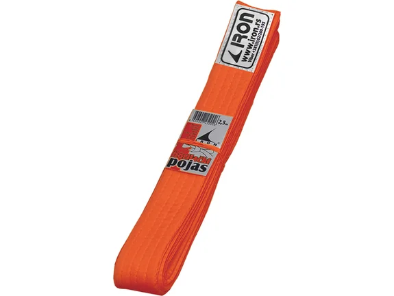 Narandžasti pojas 240cm Iron Sport - pojas narandžasti za borilačke sportove