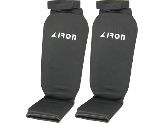 Štitnici Iron Sport crni - Štitnici za potkolenice i gornji deo-ris stopala - model SCR-001