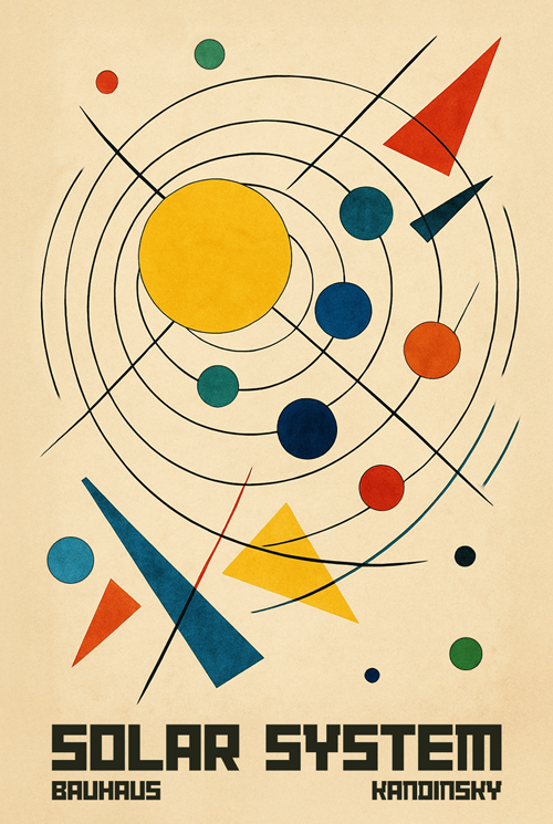 Sunčev sistem #Kandinski (Solar System)