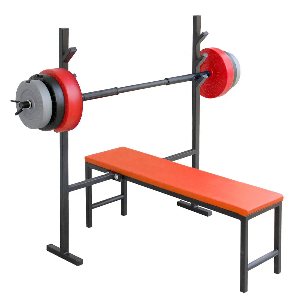 Iron Sport Benč klupa i tegovi Leon 37kg + šipka