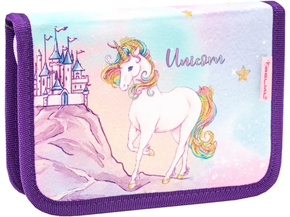 Belmil Prazna pernica 1 zip - Rainbow Unicorn