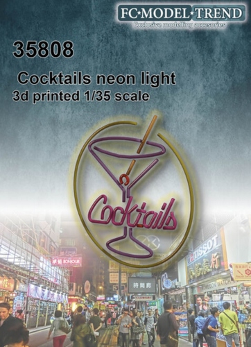FC ModelTrend 35808 Cocktail neon light