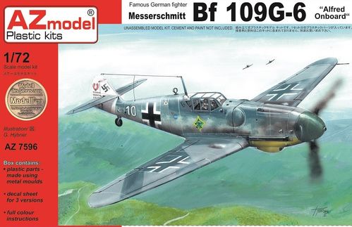 AZ-Model 7596 Bf 109G-6 Alfred Onboard