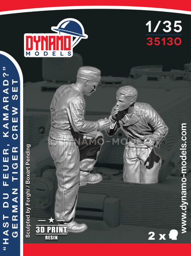 Dynamo-Models 35130 'Hast Du Feuer, Kamarad?' German Tiger Crew Set