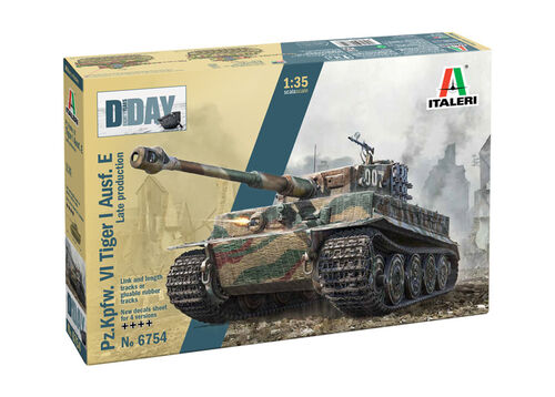 Italeri 6754 Pz.Kpfw. VI Tiger I Ausf. E Late Production