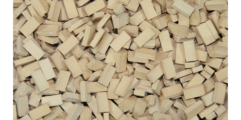 Juweela 23044 Bricks (RF) Medium Beige (1000 pcs)