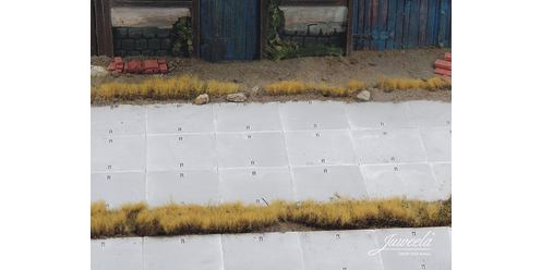 Juweela 23375 Concrete Street Plates (25 pcs)