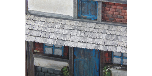 Juweela 23376 Roof Shingles Wood (500 pcs)