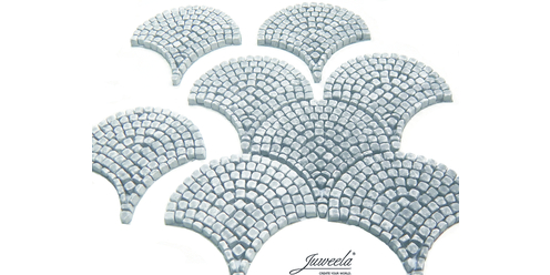 Juweela 23400 Flexyway Cobblestone Roman Style (8 pcs)