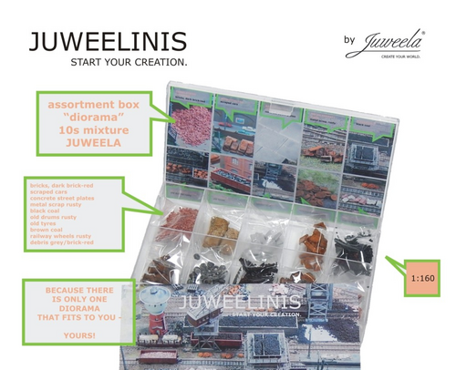 Juweela 21606 Juweelinis Assortment Box - 10 Diferent Items