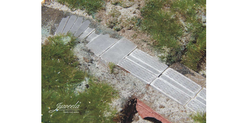 Juweela 21628 Concrete Roadway Panels (120 pcs)