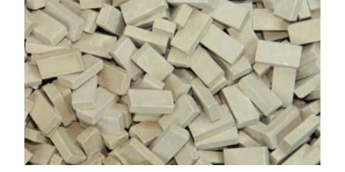 Juweela 22049 Bricks (NF) Dark Beige (400 pcs)