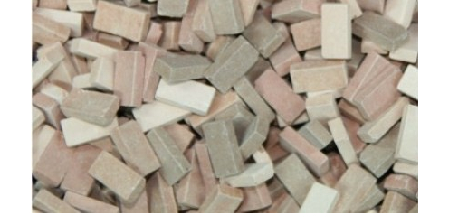 Juweela 22073 Bricks (NF) Terracotta Mix (200 pcs)