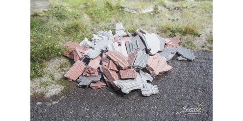 Juweela 21214 Debris Grey / Brick-Red (20 g)