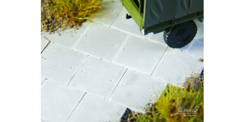 Juweela 21237 Concrete Street Plates (280 pcs)