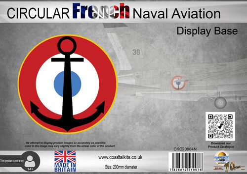 Coastal kits C20004N Circular Display Base French Naval Aviation