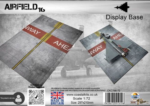 Coastal kits S798-72 Airfield Display Base 16