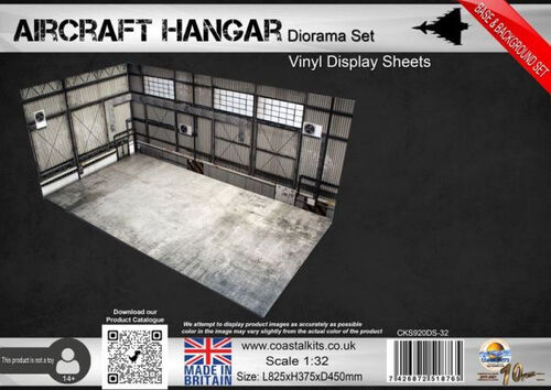 Coastal kits S920DS-32 Hangar Diorama Set