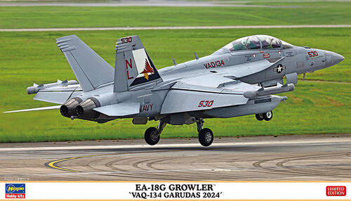 Hasegawa 02487 EA-18G Growler 'VAQ-134 Garudas 2024'