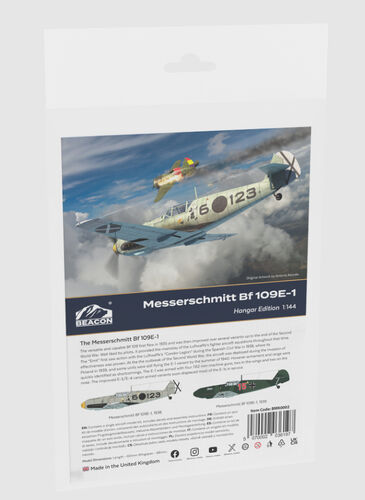 Beacon Models BMK0002 Messerschmitt Bf-109 E-1 (Hangar Edition)