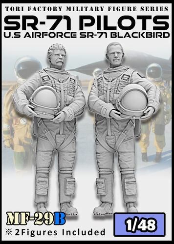 Tori Factory MF-29B SR-71 Pilots Set (2 Figures)