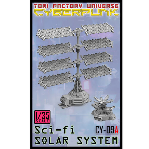 Tori Factory CY-09A Sci-Fi Solar System & Antenna