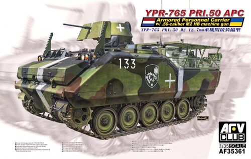 AFV Club 35361 YPR-765 PRI.50 APC w/ .50-caliber M2 HB MG