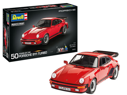 Revell 05634 Porsche 911 Turbo 50th Anniversary - Gift Set