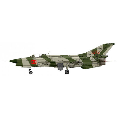 Omega Models 72338 Chengdu J-7 FS-2 (China)