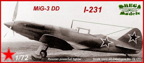 Omega Models 72171 Mikojan MiG-3 Dd (I-231 / Soviet Union)