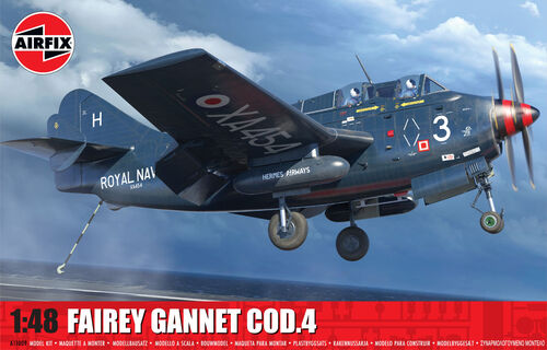 Airfix 11009A Fairey Gannet COD.4 (New Parts)