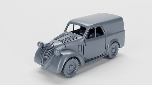 EMP3D 72011345 Fiat 500 Topolino - ambulans (3D-Printed)