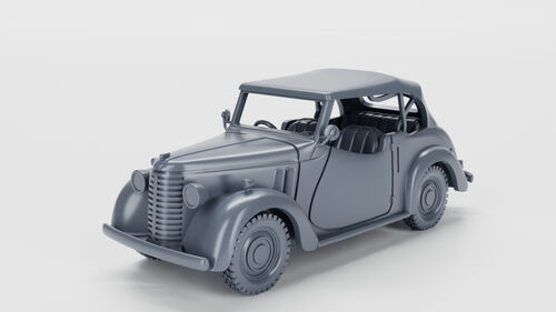 EMP3D 72011333 Austin 8AP Military tourer - rozłożony dach (3D-Printed)
